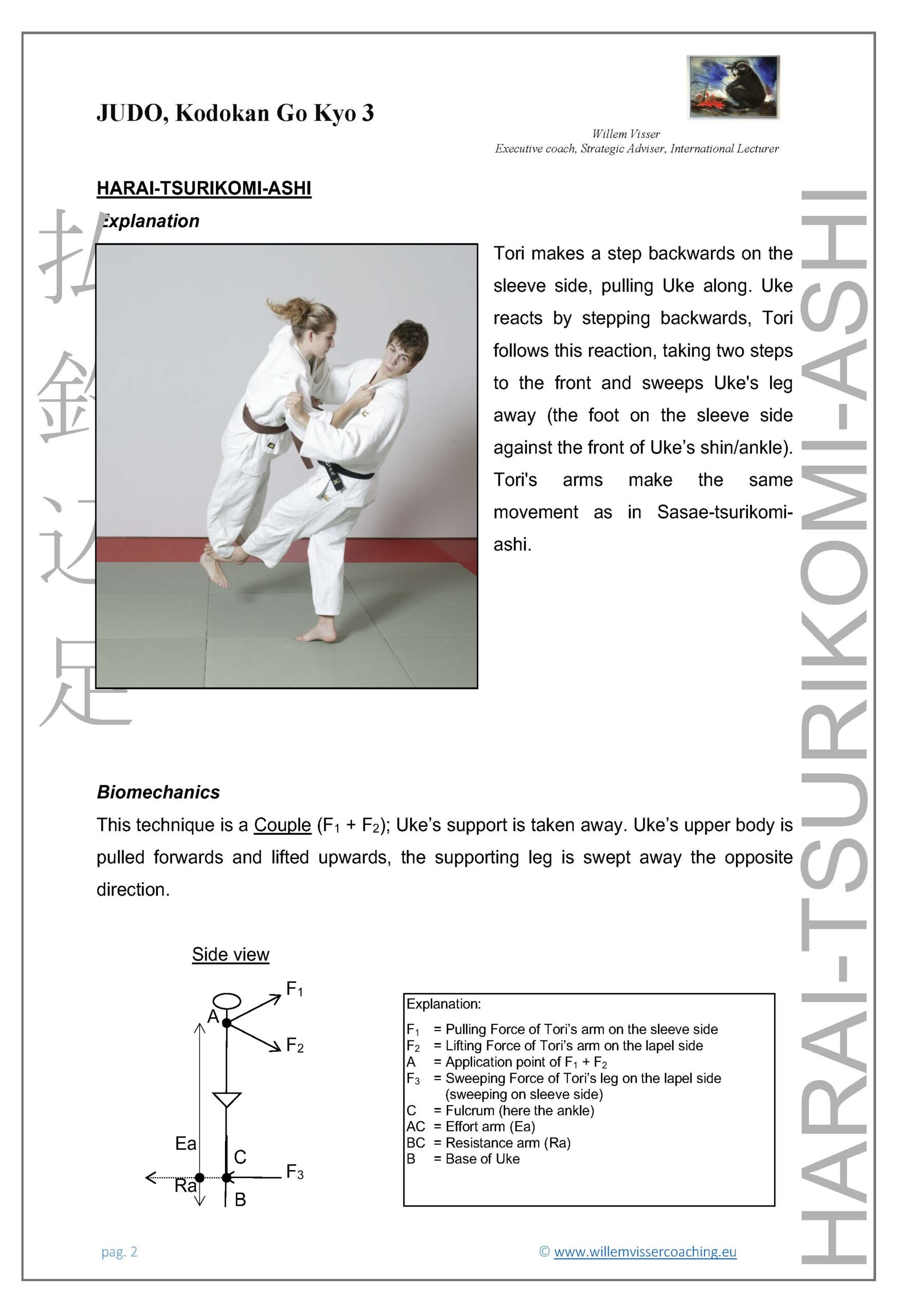 JUDO, Kodokan Go Kyo: HANE GOSHI & HARAI-TSURIKOMI-ASHI - Judo Management